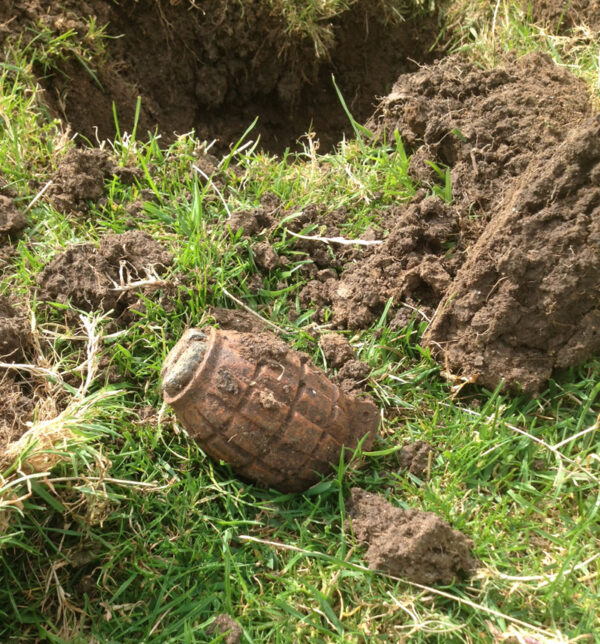 Unearthing danger – What to do if you find a dangerous object metal ...